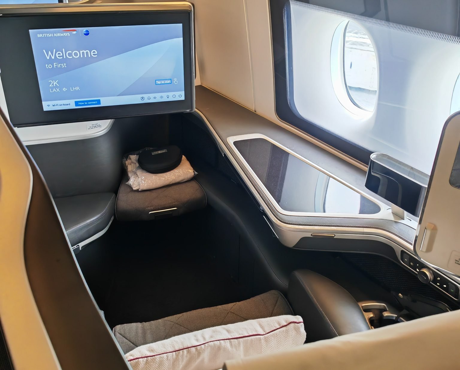 New British Airways 777 Suites First Class Los Angeles To London ...